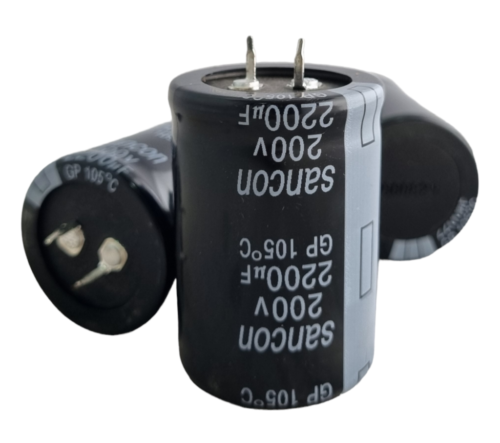 Capacitor Condensador 250v – 2200uf – 85° / 35x45mm – FERRETERIA ...